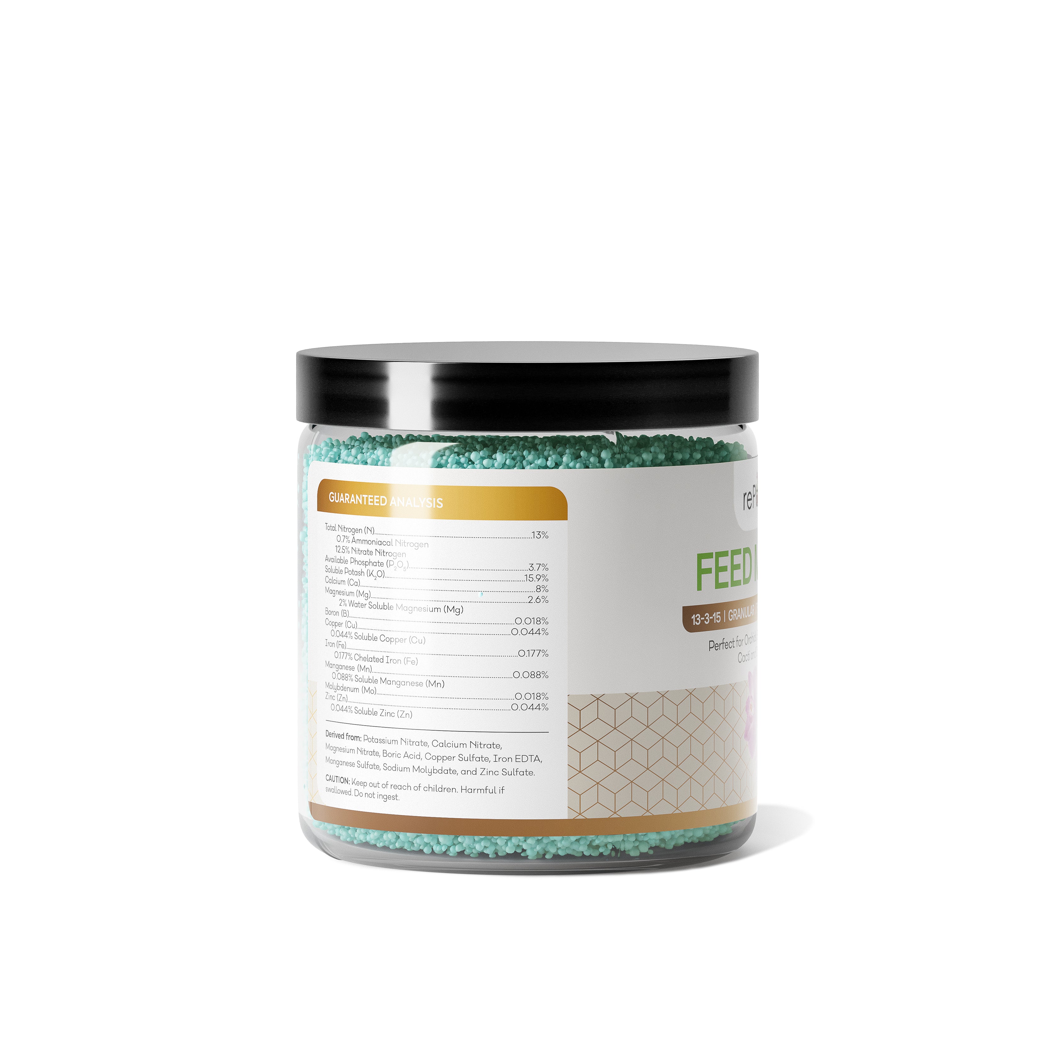 FEED ME! MSU Fertilizer - RO/Rain/Tap Water - Granular 8 oz – rePotme